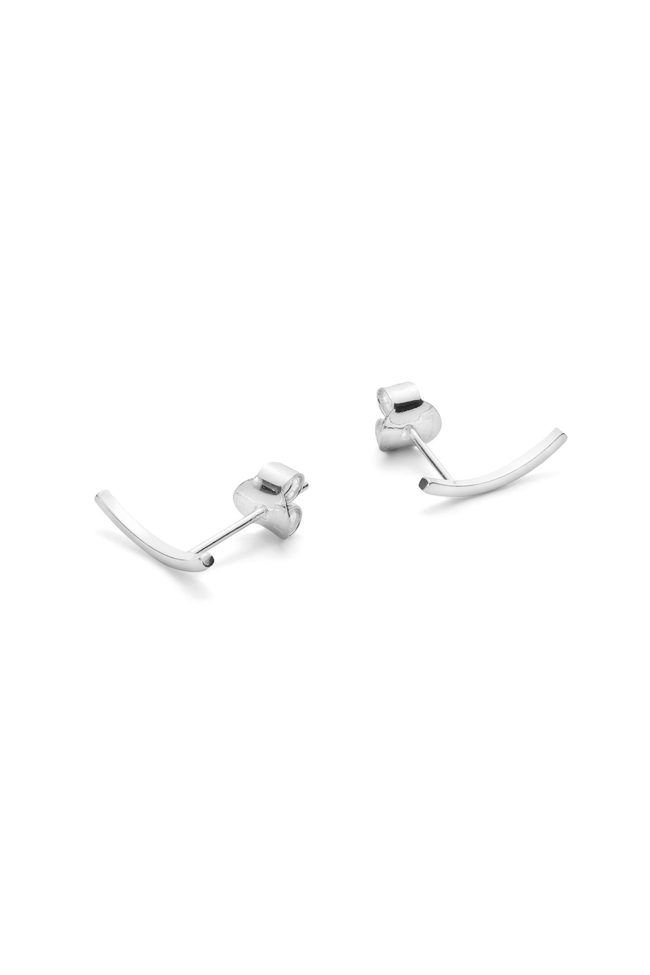 CURVED EAR STUDS | JUKSEREI Jewelry Berlin