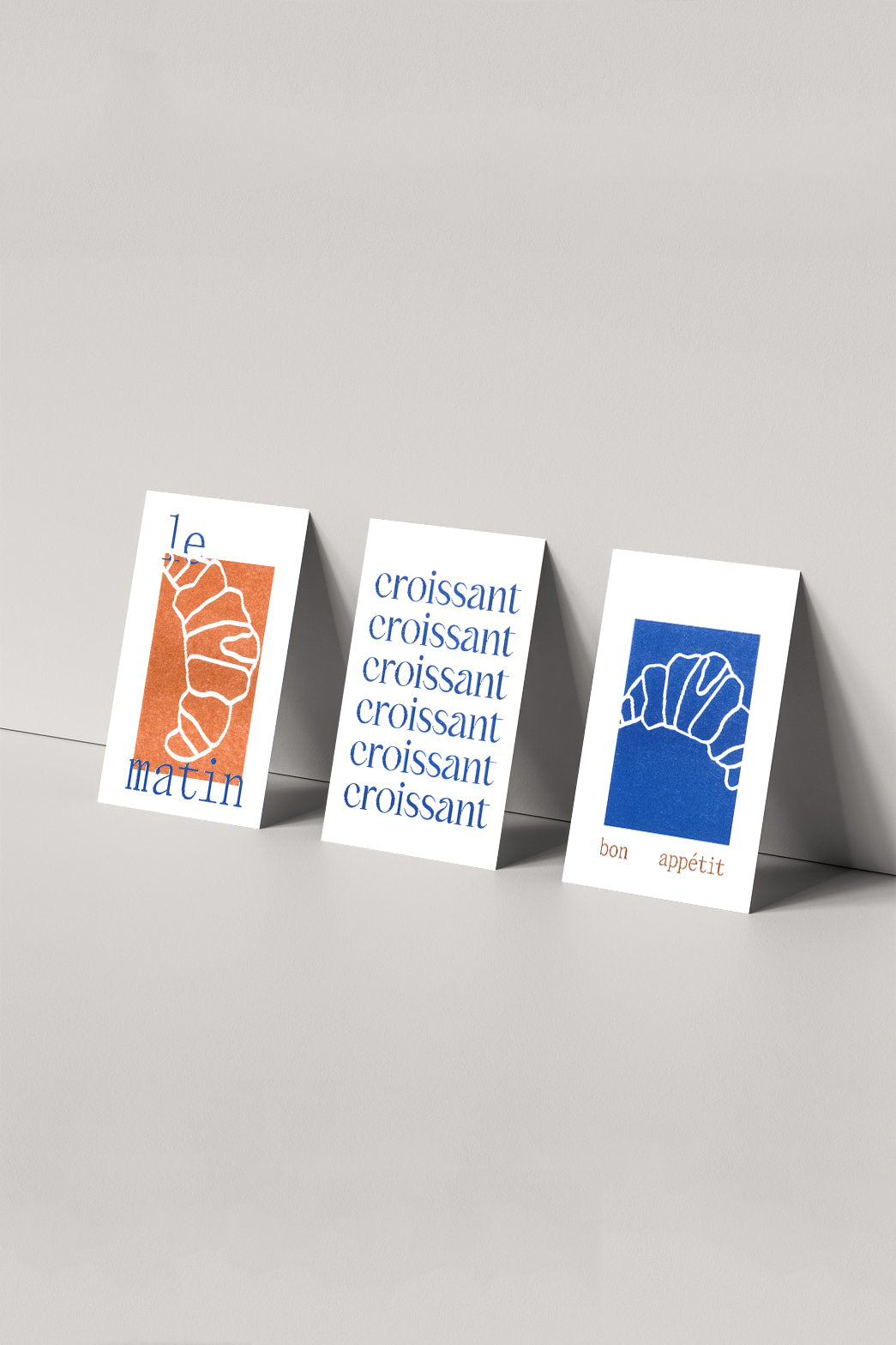 POSTCARD SET · CROISSANT – JUKSEREI